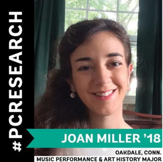 Joan Miller ’ 18 Research Takeover – Engaged Learning